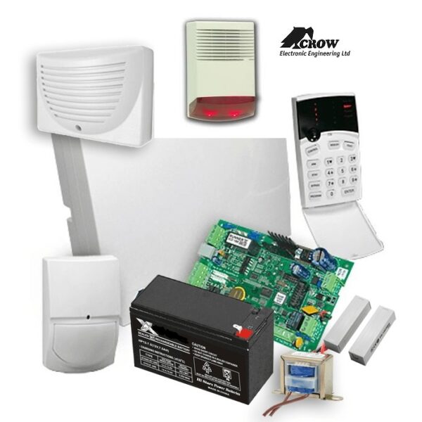 ΣΥΝΑΓΕΡΜΟΣ crow runner 4-8 led alarm kit - keepmeSafe